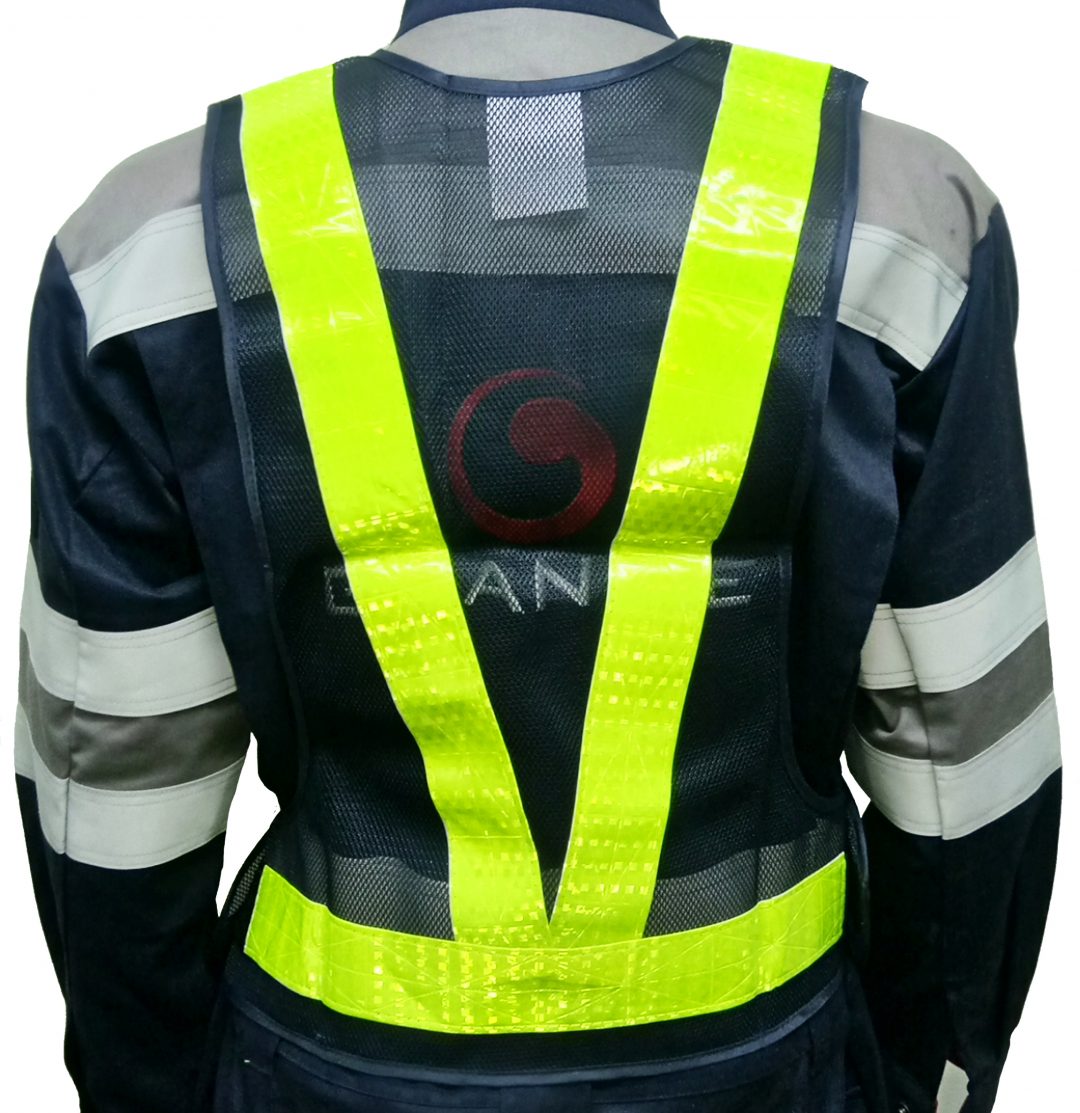 Safety Vest CP-Net Type with Reflector – Ecoequipment PPE Philippines