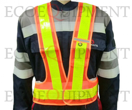 Safety Vest CP-Net Type with Reflector – Ecoequipment PPE Philippines