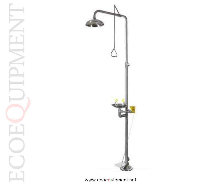 ECO EYEWASH SHOWER COMBINATION BTF21 WITH PEDAL – Ecoequipment PPE ...