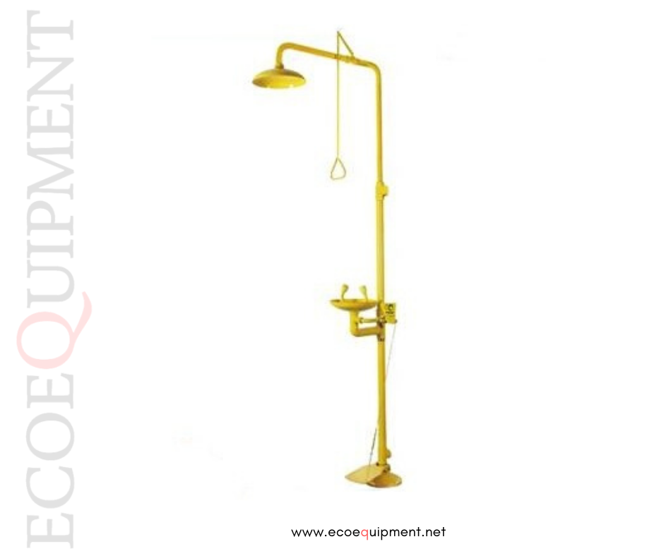 EYEWASH SHOWER COMBINATION BTF21-A (ABS COATED) WITH PEDAL ...